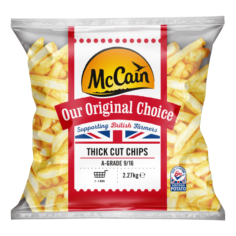 Thick Cut (9/16) Chips - McCain Foodservice