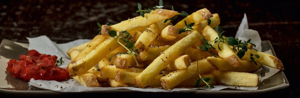 Skin-On Medium Chips - McCain Foodservice